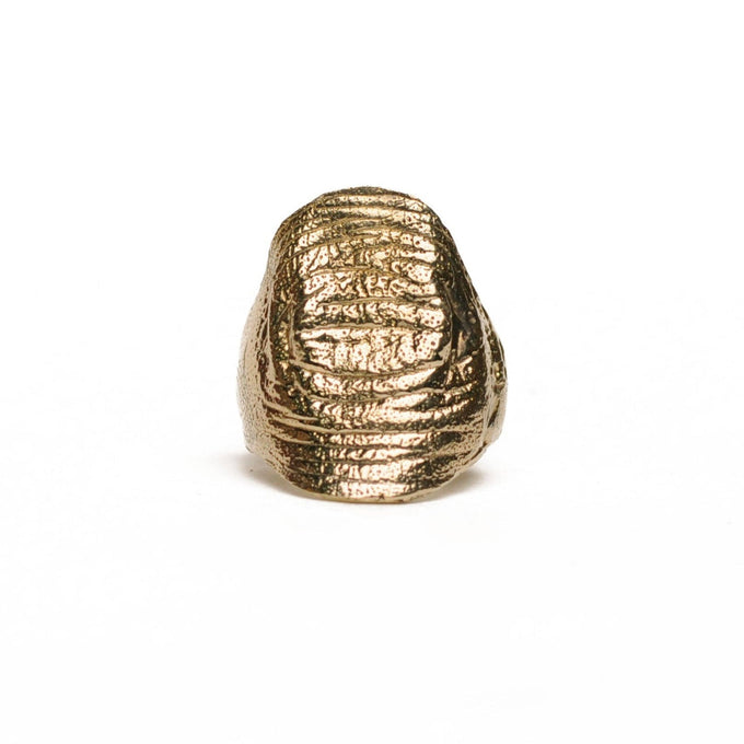 Creative Handmade Brass Statement Rings – WATERSANDSTONE