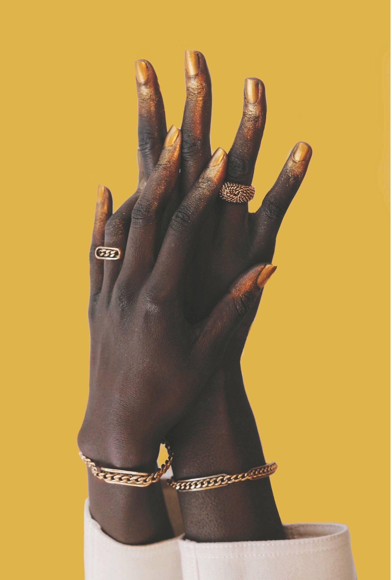 Brass Chain Bracelets, Bangles and Cuff Bracelets - Handcrafted– WATERSANDSTONE