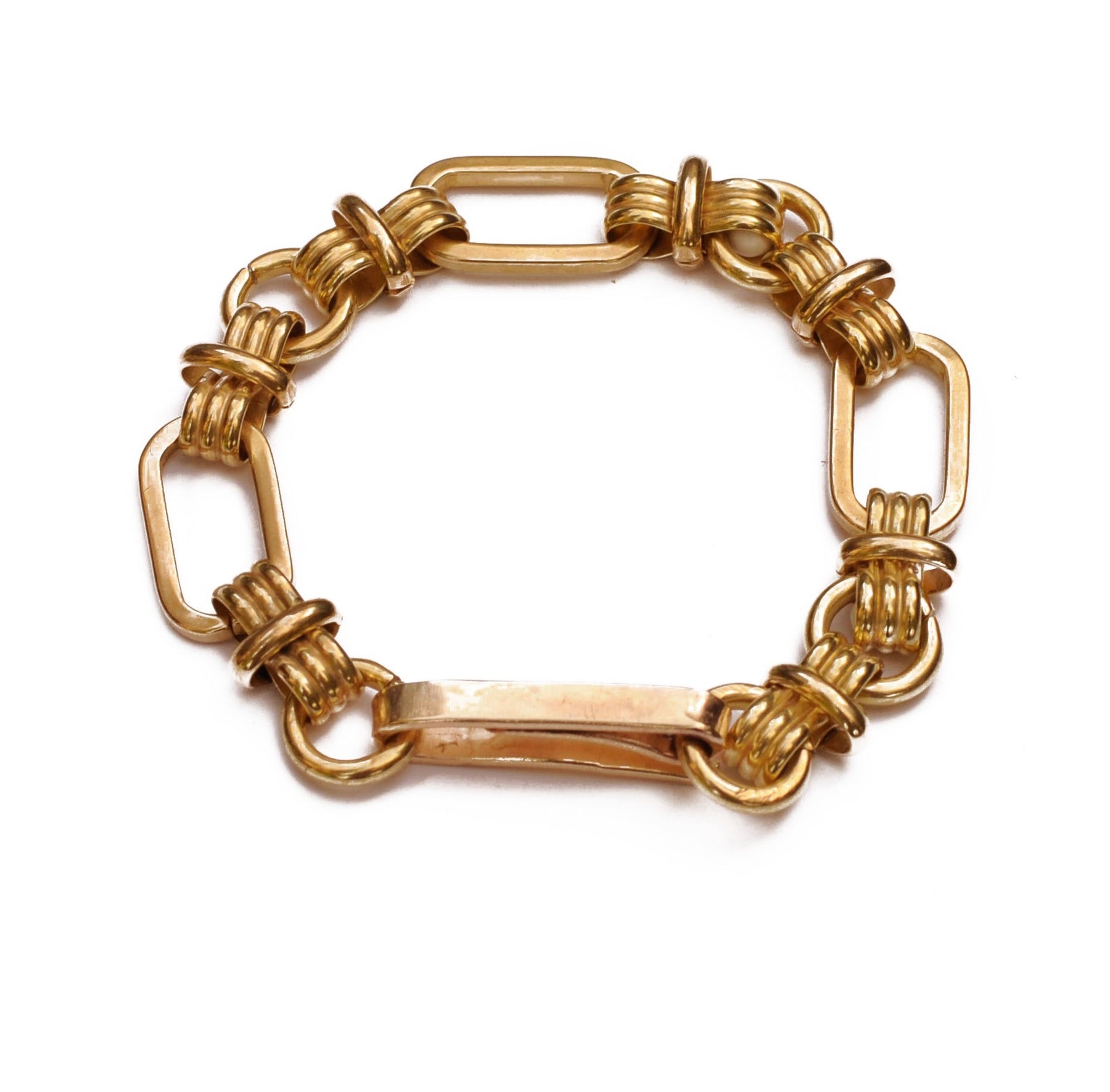 Brass Chain Bracelets, Bangles and Cuff Bracelets - Handcrafted– WATERSANDSTONE