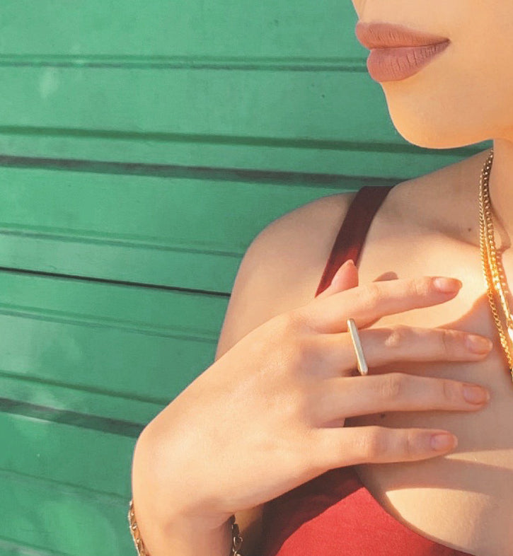 Creative Handmade Brass Statement Rings– WATERSANDSTONE