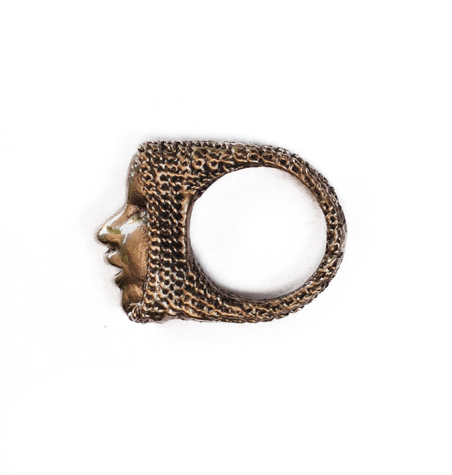 Creative Handmade Brass Statement Rings– WATERSANDSTONE